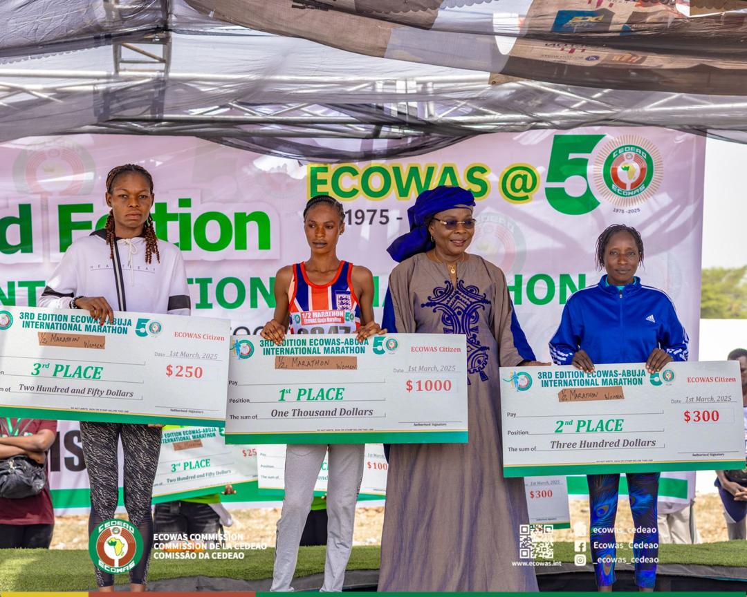 ECOWAS Abuja International Marathon: A News Sports for Unity, Youth ...