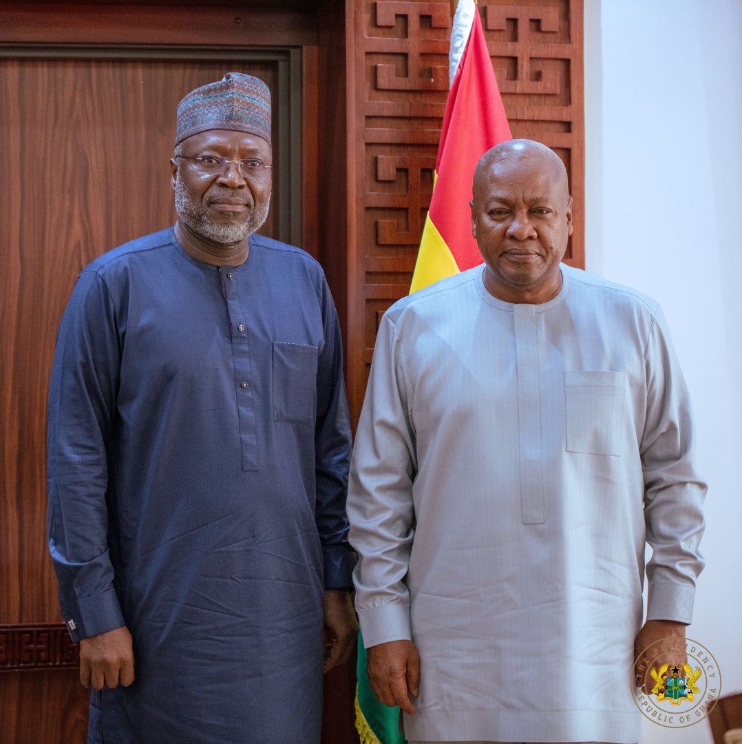 President of ECOWAS H.E. Dr. Omar Alieu Touray, and President John ...