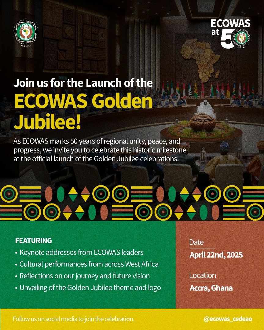 ECOWAS at 50: United for Progress, Driving West Africa’s Future By ...